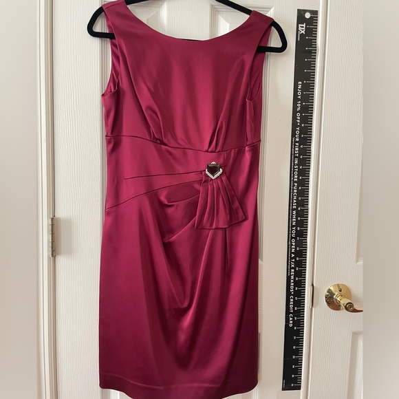 Tahari | Dresses | Tahari Red Dress | Poshmark